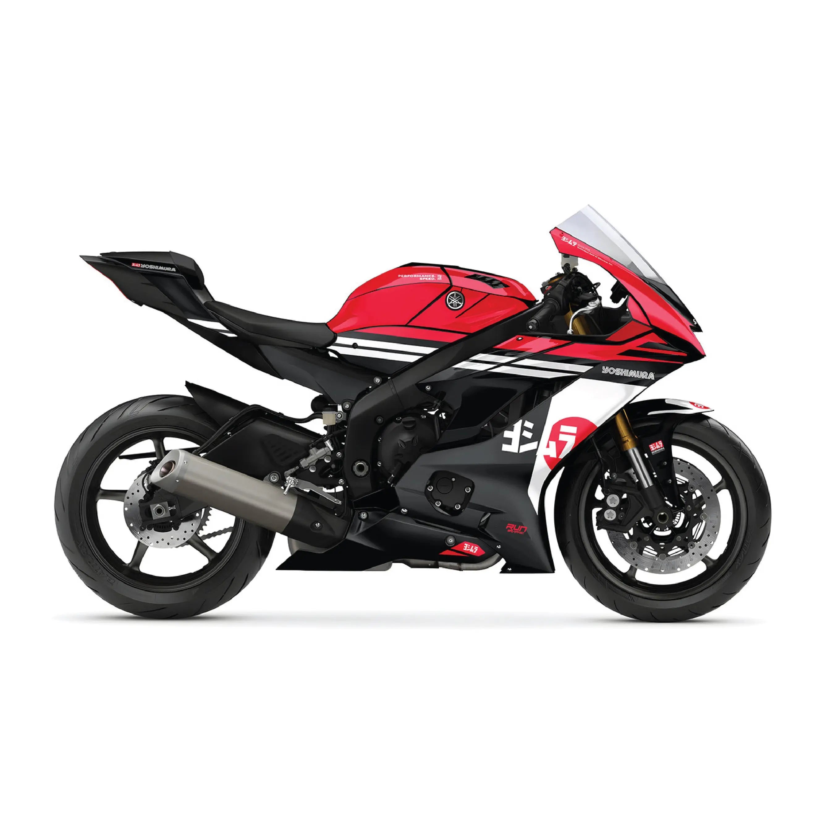 Yamaha YZF R6 Yoshimura Graphic Kit Graphic Kits | Bikerz Kingdom
