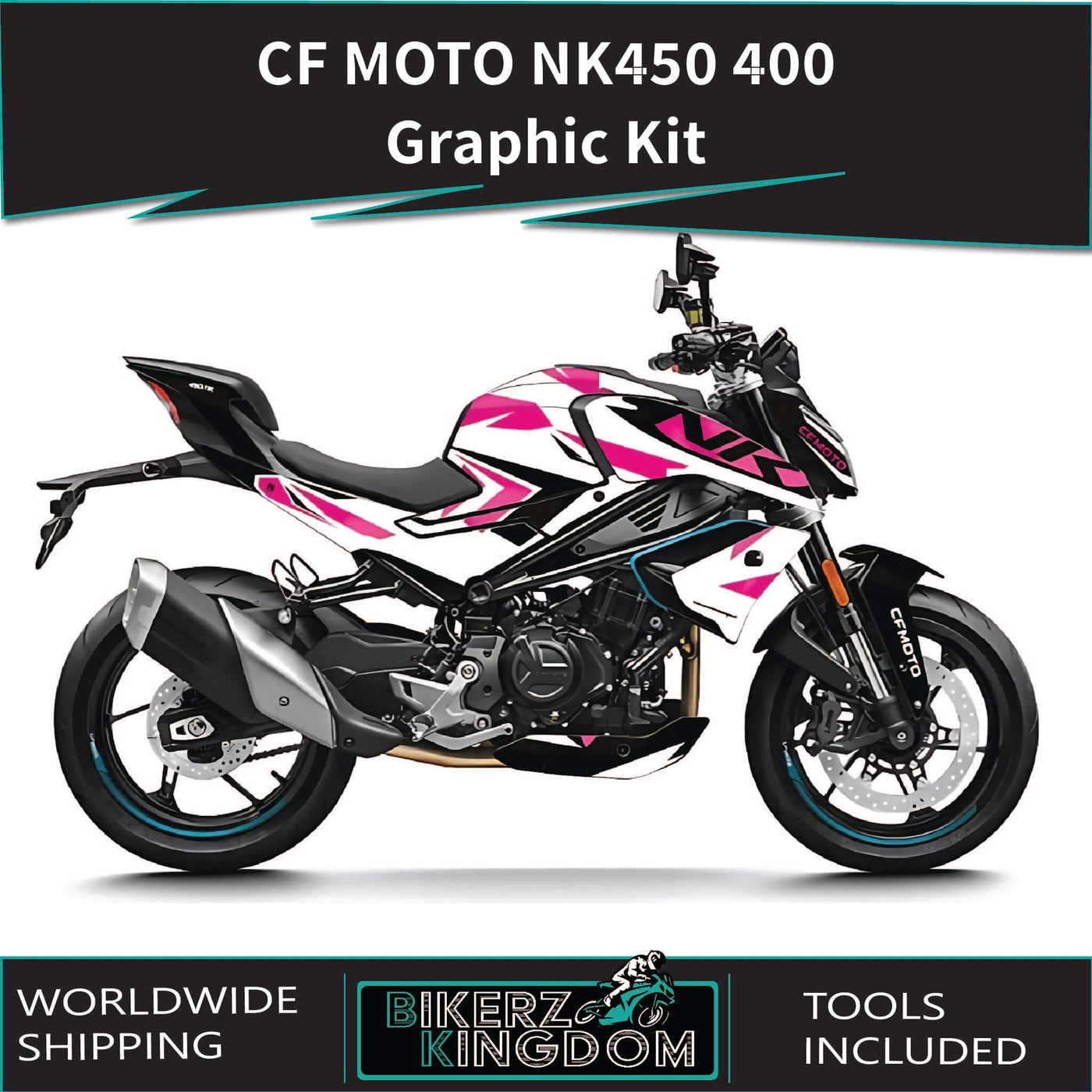 CFMoto NK450 Graphic Kit | Bikerz Kingdom