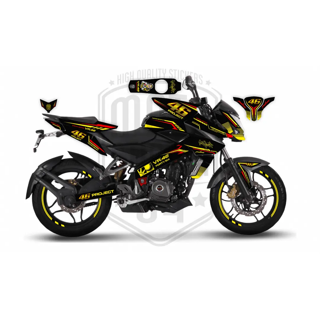 Bajaj Pulsar NS200 Graphic Kit | Pulsar Custom Decals | Bikerz Kingdom