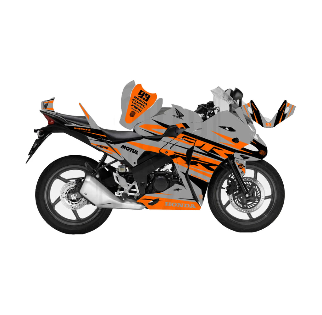 Bajaj NS200 Drsgon Graphics with Rim Stickers | Bikerz Kingdom