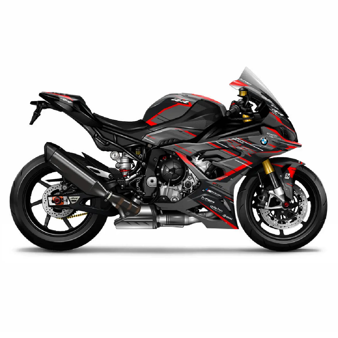 BMW S1000RR 2023 – 2024 Graphics | Sport Wrap | Bikerz Kingdom