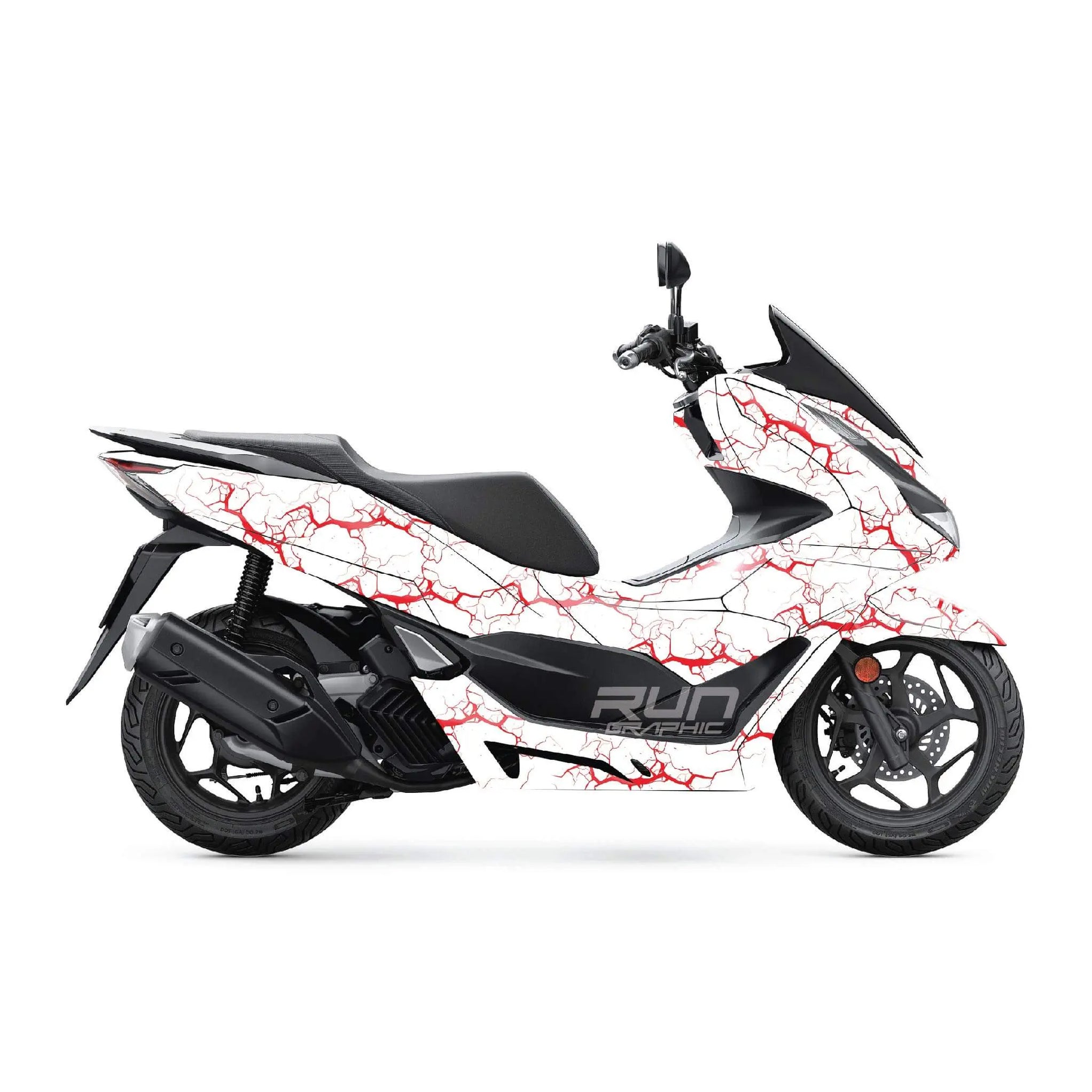 Honda PCX 125 2025 White Lightning Kit | Bikerz Kingdom