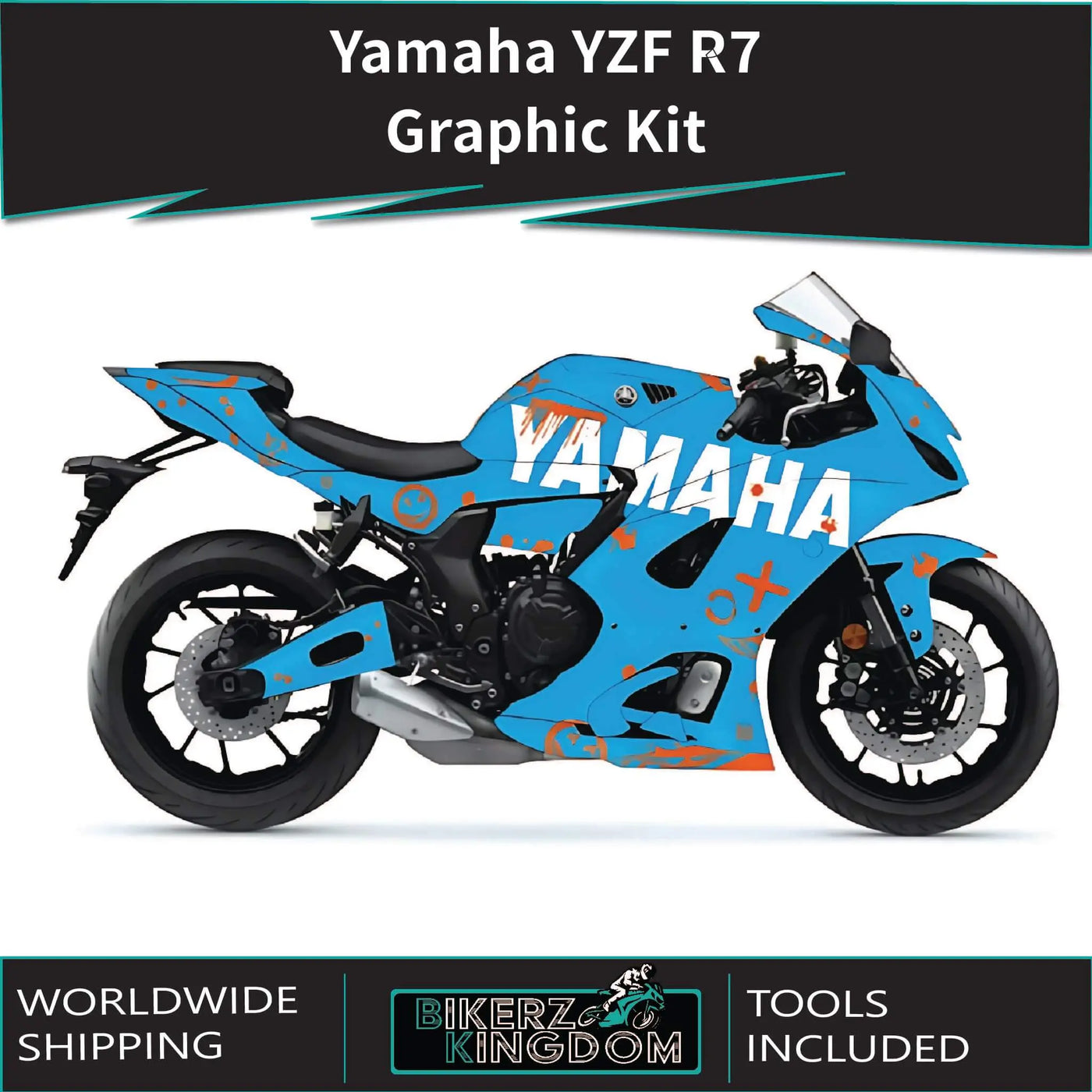 Yamaha YZF R7 2021-2025 Graphic Kits | Bikerz Kingdom