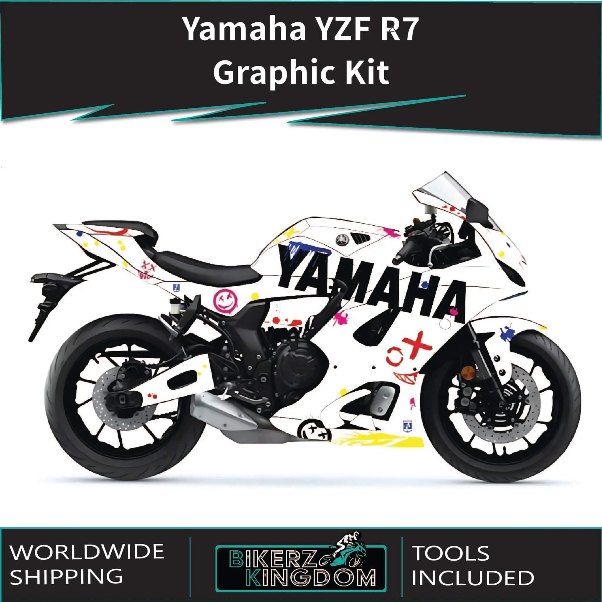 Yamaha YZF R7 2021-2025 Graphic Kits | Bikerz Kingdom