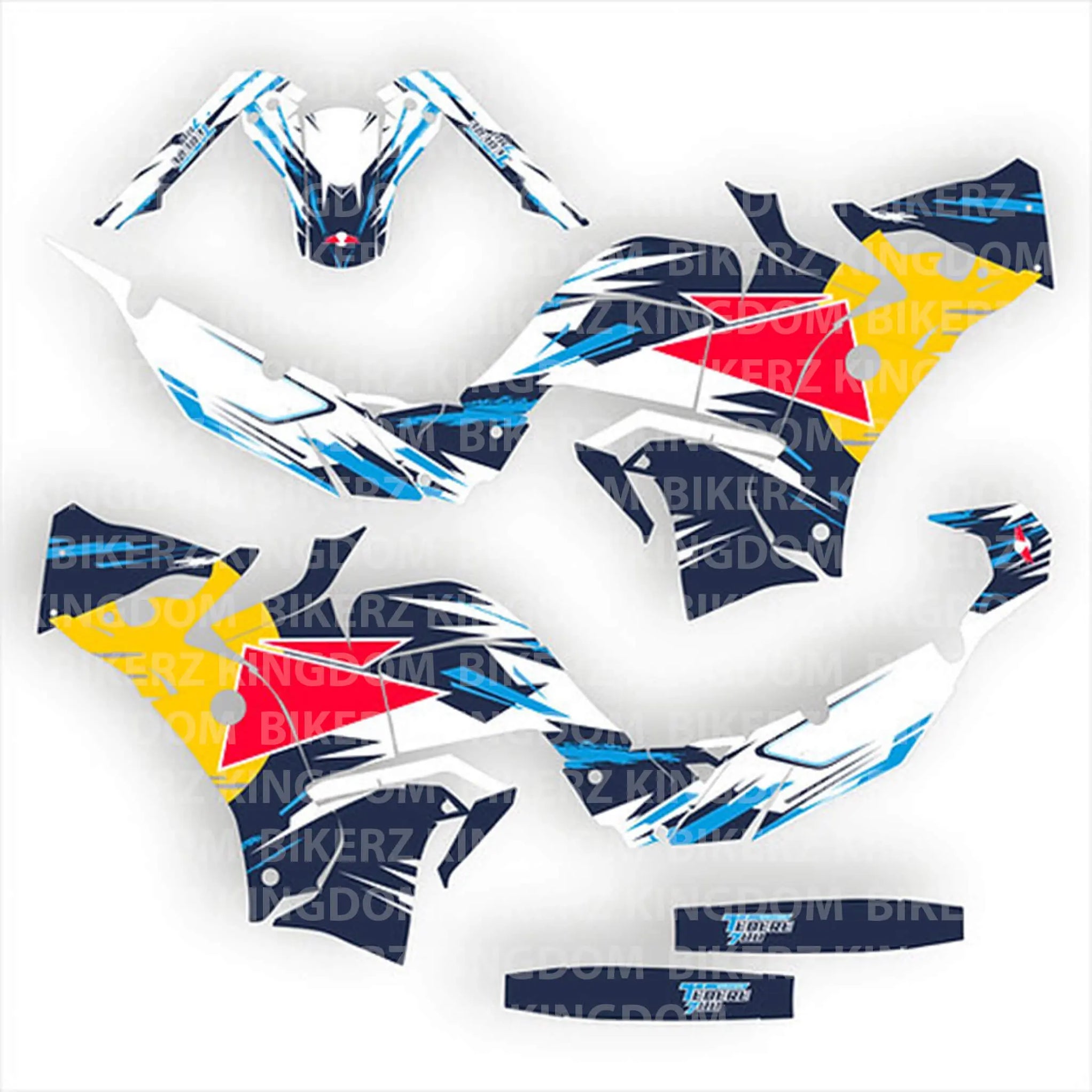 Tenere 700 World Raid Sticker Kit – Ride Bold | Bikerz Kingdom