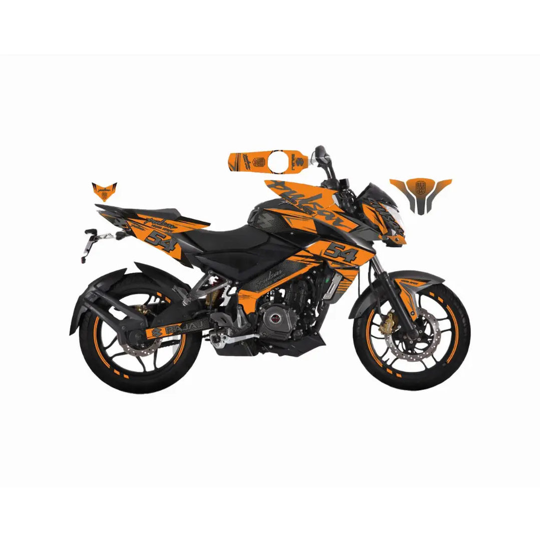 Bajaj Pulsar NS200 Decal Wrap | Bikerz Kingdom